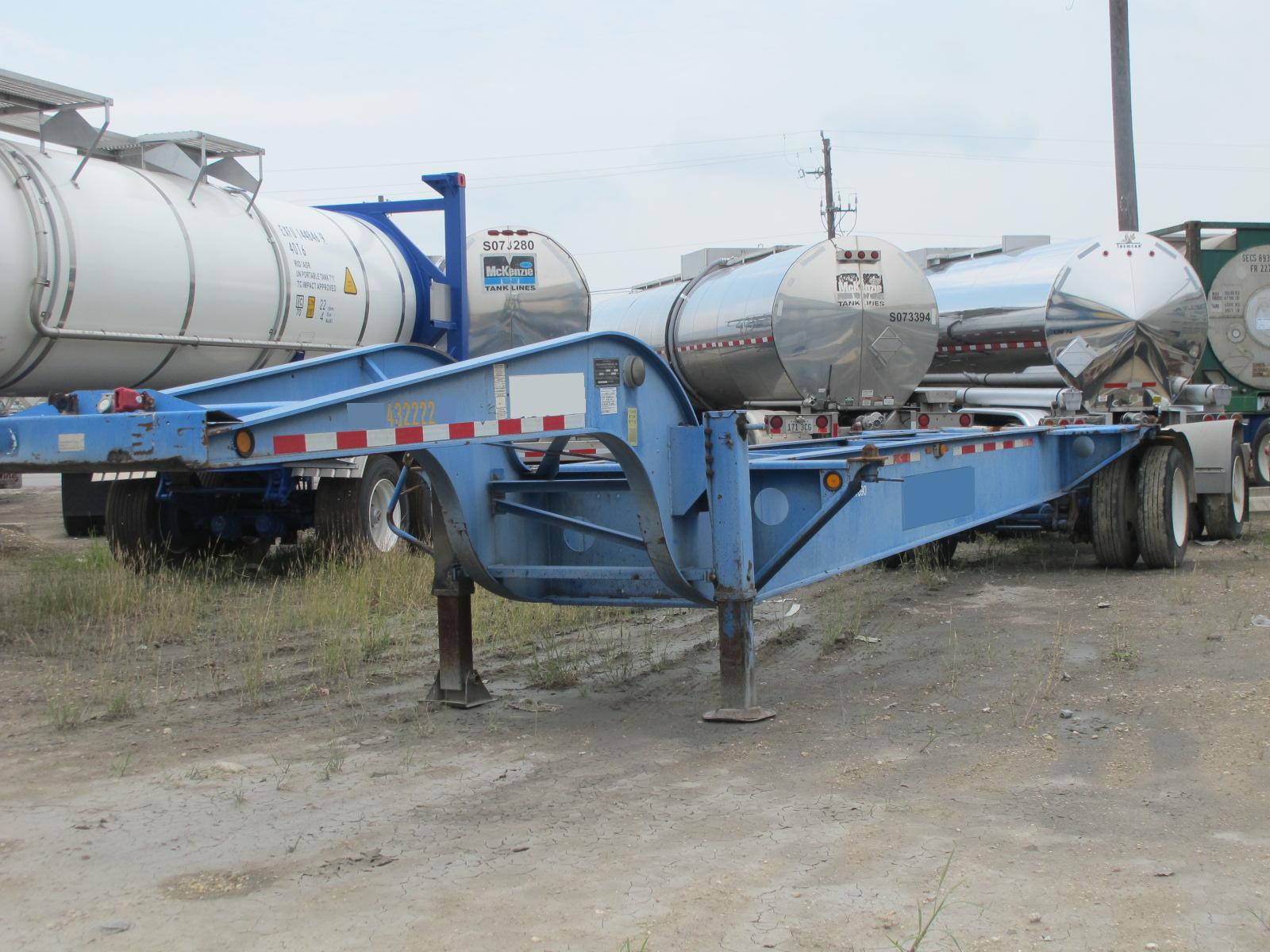 Spread Axle Tank Chassis | Innova Industries.