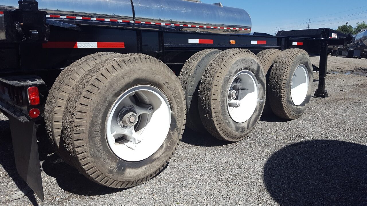 Tri-Axle Heavy Duty Slider Chassis Complete! | Innova Industries.