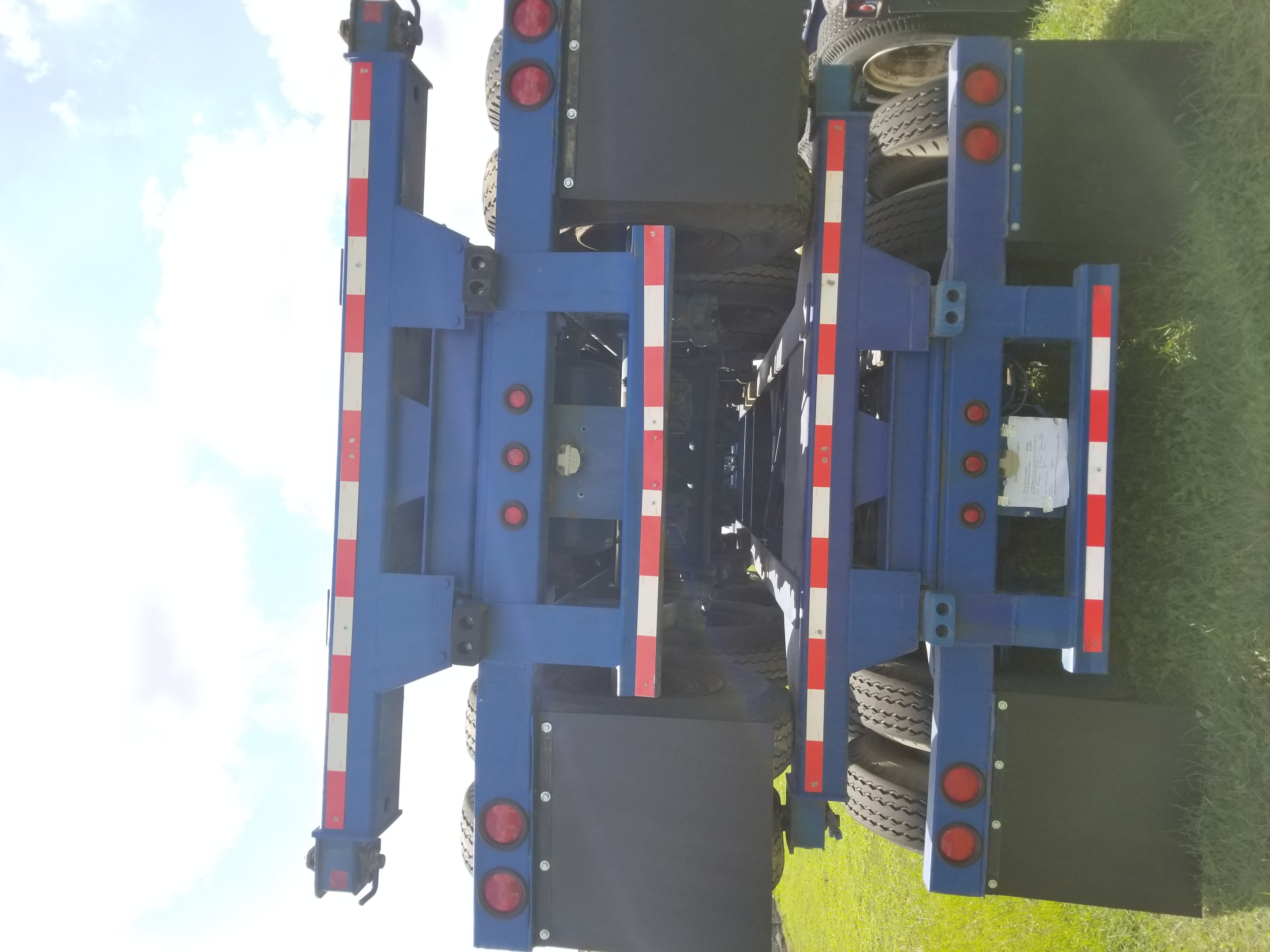 290849, 290850 20 ft. Tri Axle Slider Chassis (6) | Innova Industries.