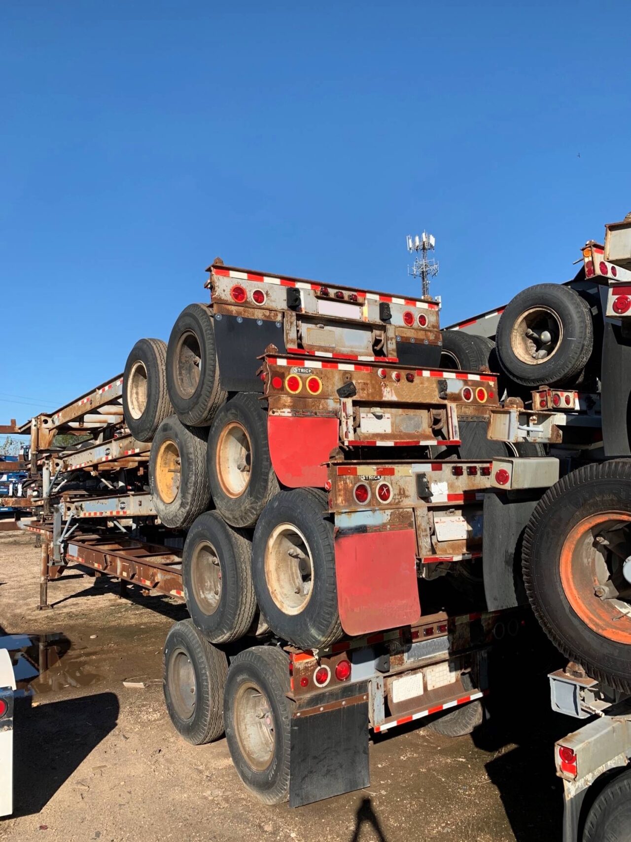 1980s 40 ft. Tandem Chassis 4 | Innova Industries.