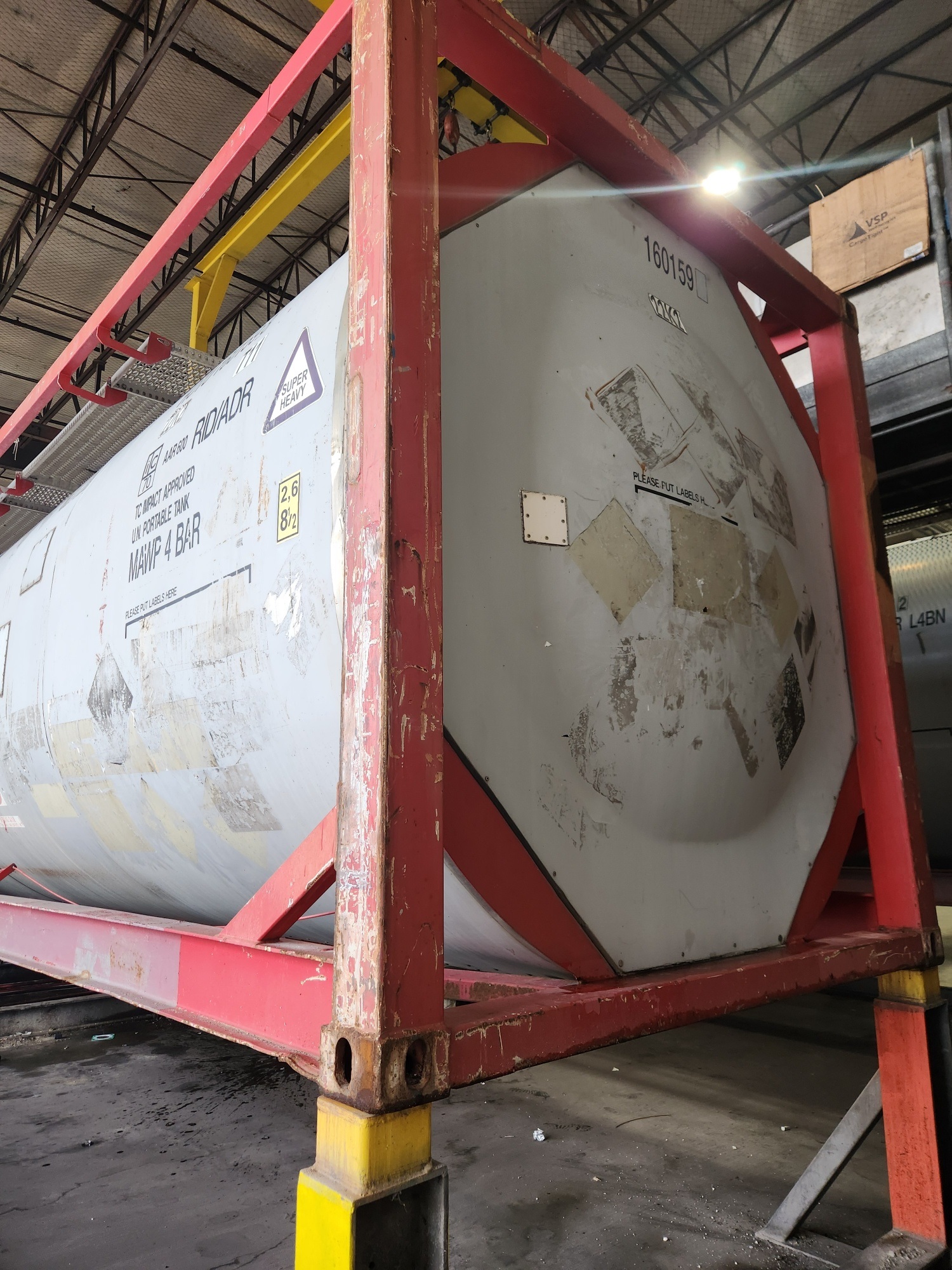 Used ISO Tank Container (159) | Innova Industries.