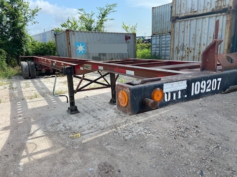 40 ft Extendable Lightweight Container Chassis | Innova Industries.